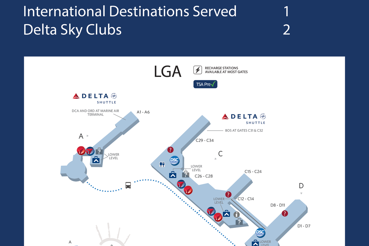 New York (LGA) Hub Station Fact Sheet | Delta News Hub